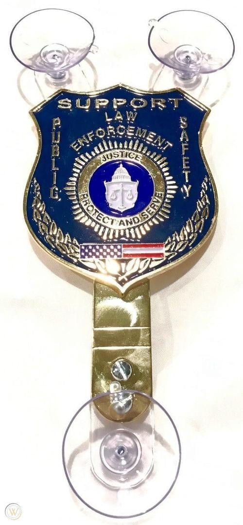 Public Safety Car Shield | Law Enforcement Car Shield | iSupportLE